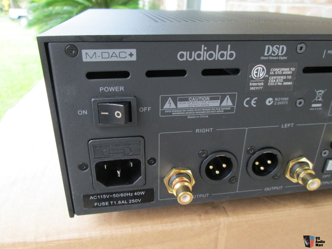audiolab M-DAC+ 32-bit/384kHz DSD DAC/balanced Class-A preamp Like new ...