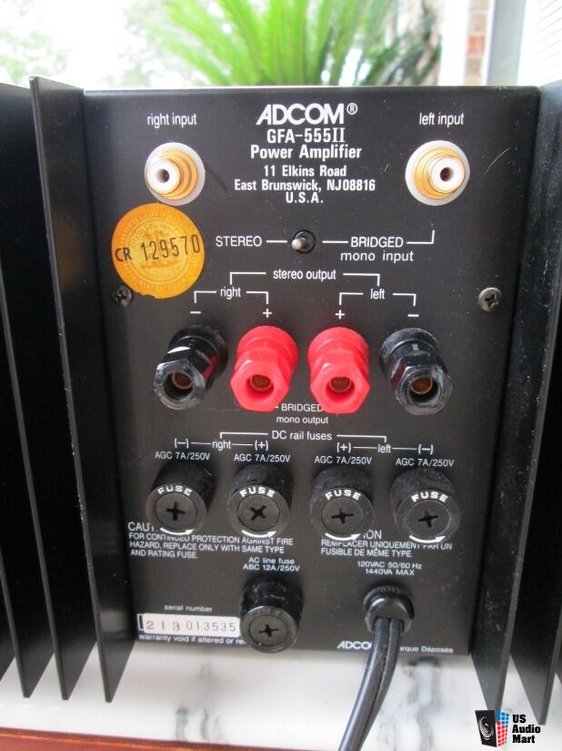 Adcom GFA 555ii Amplifier Photo #2853509 - US Audio Mart
