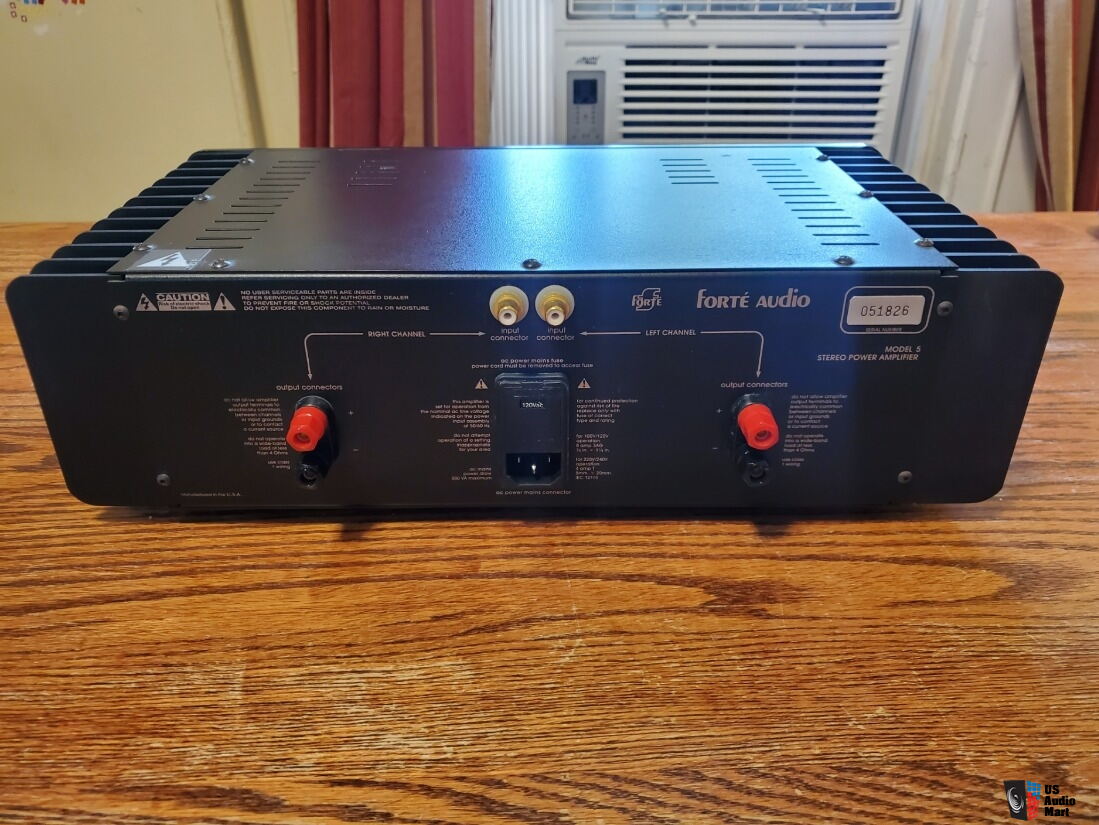 Forte model 5 Amplifier Photo #2854992 - US Audio Mart
