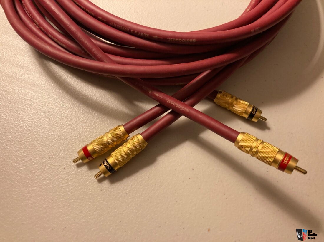 20' Pair Audioquest Ruby RCA Interconnects For Sale - US Audio Mart