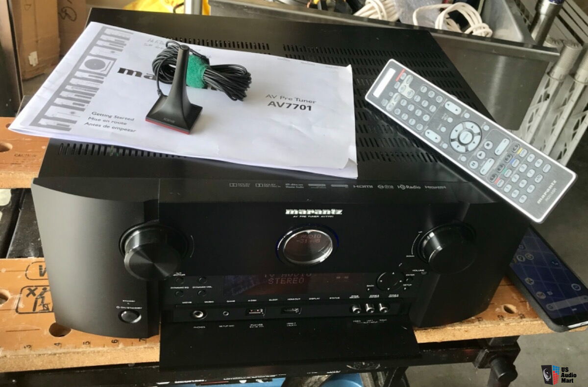 Marantz AV7701 Pre Tuner with remote Photo #2857123 - US Audio Mart
