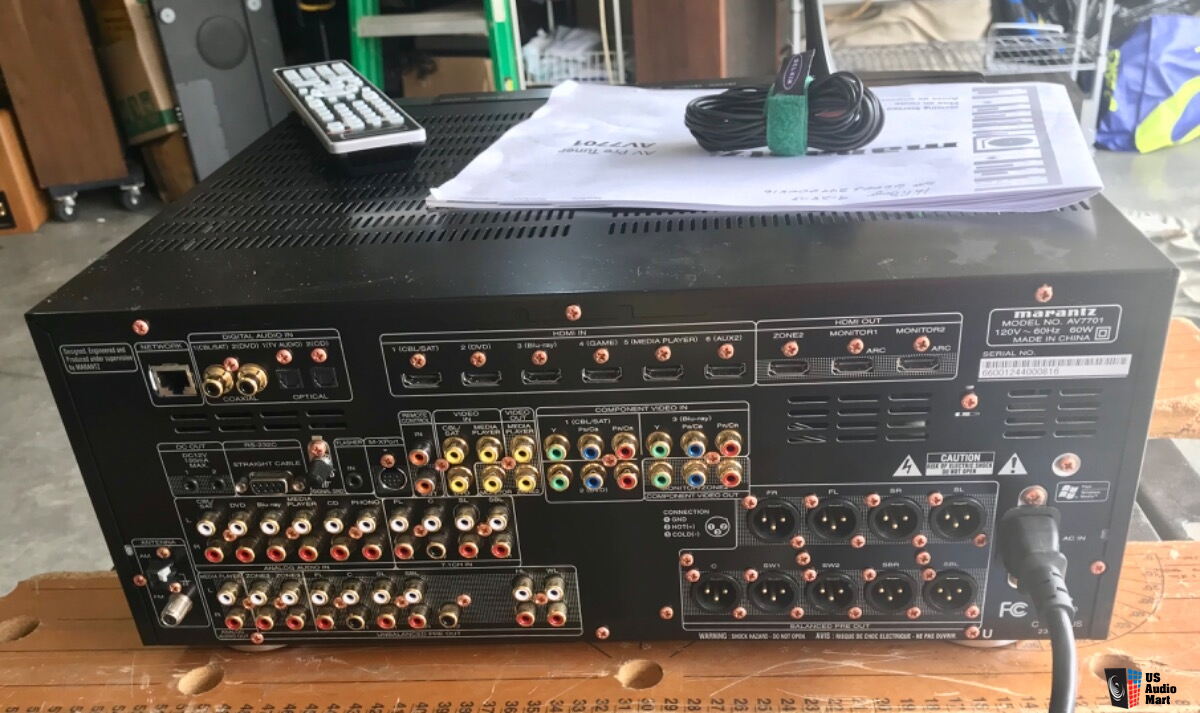 Marantz AV7701 Pre Tuner with remote Photo #2857123 - US Audio Mart