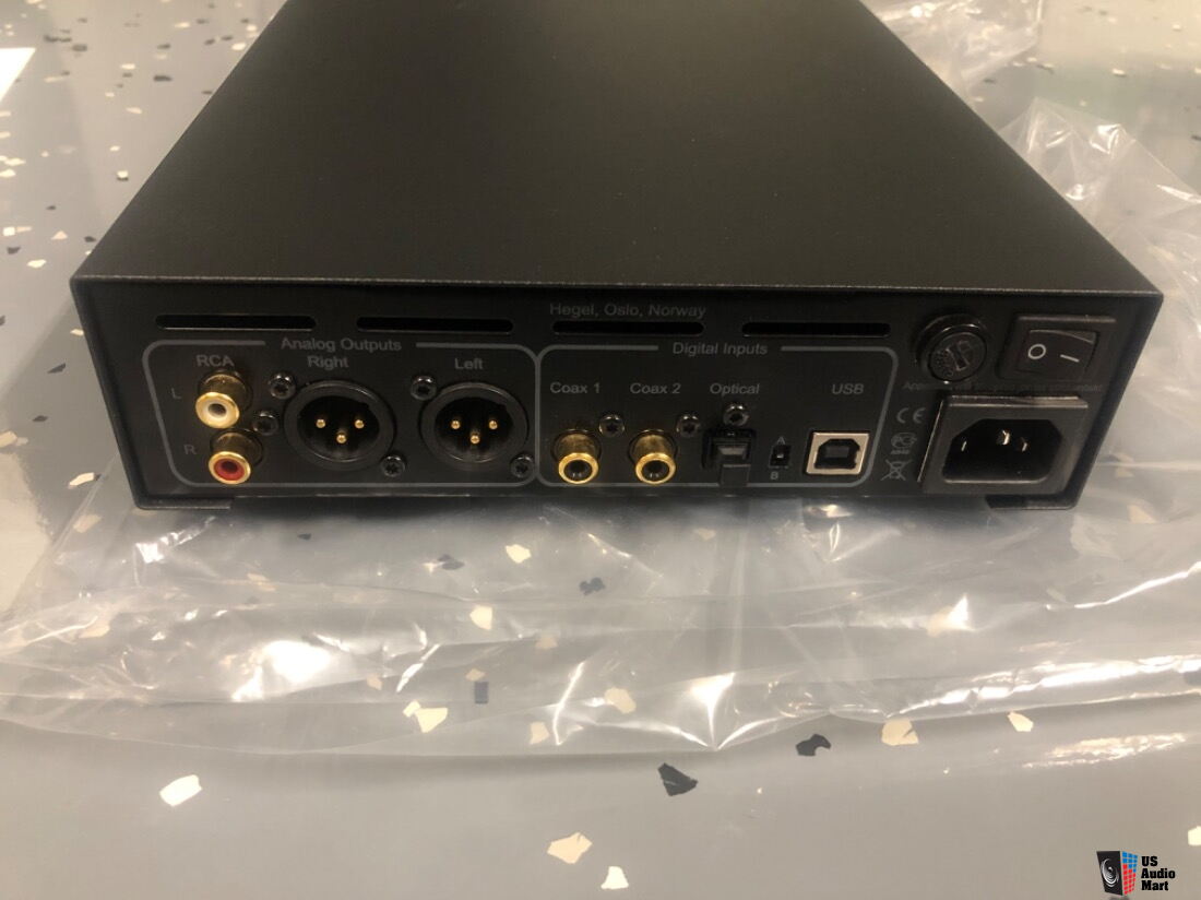 Hegel dac HD25 with usb, 2 coax, optical inputs Photo #2859951 - US ...