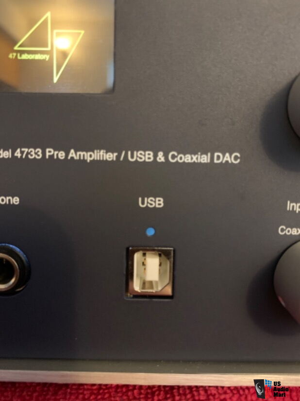 47 Laboratory 4733 Pre Amplifier/usb & Coaxial DAC (+ Headphone Amp ...