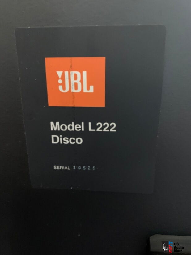 JBL L222 Disco serial 10524 & 10525 Photo #2863617 - US Audio Mart