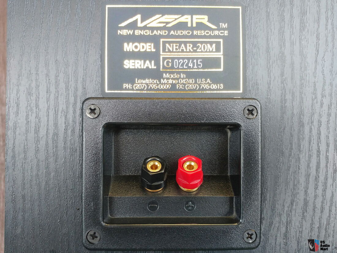 Vintage N.E.A.R. model 20M Rear Ported Speaker Cabinet- Tweeter ...