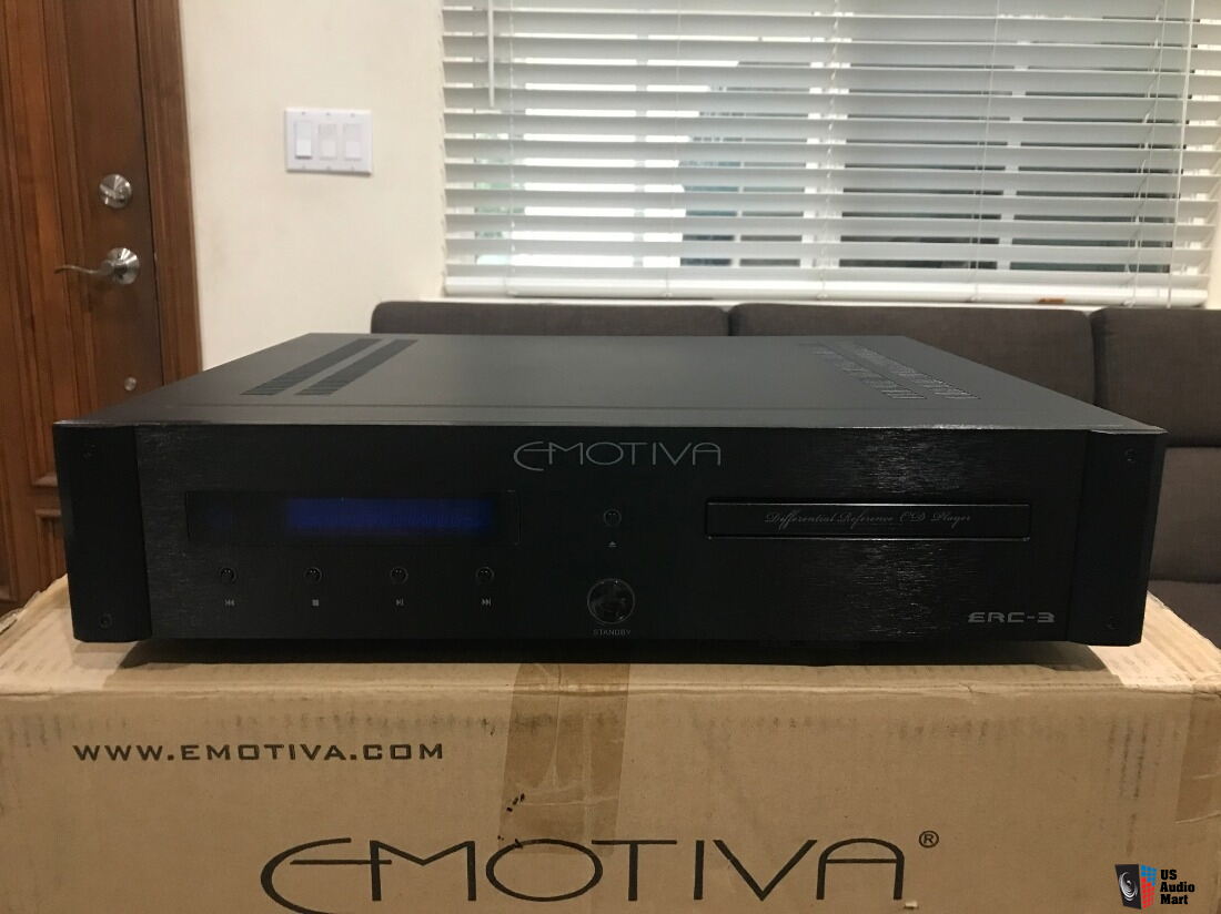 Emotiva ERC-3 Gen 2 HDCD / Compact Disc Player / Digital Transport With ...
