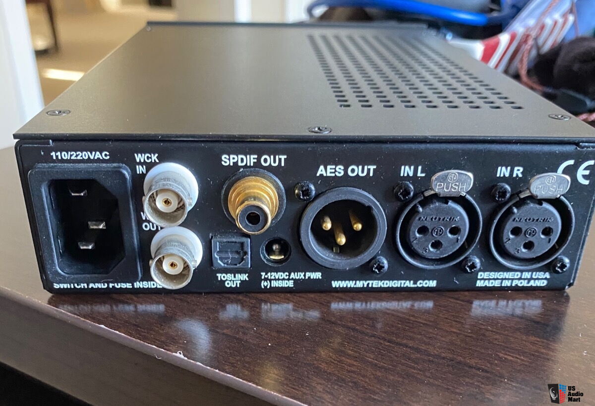 Mytek Stereo192 ADC Analog to Digital Converter Photo #2869381 - UK ...