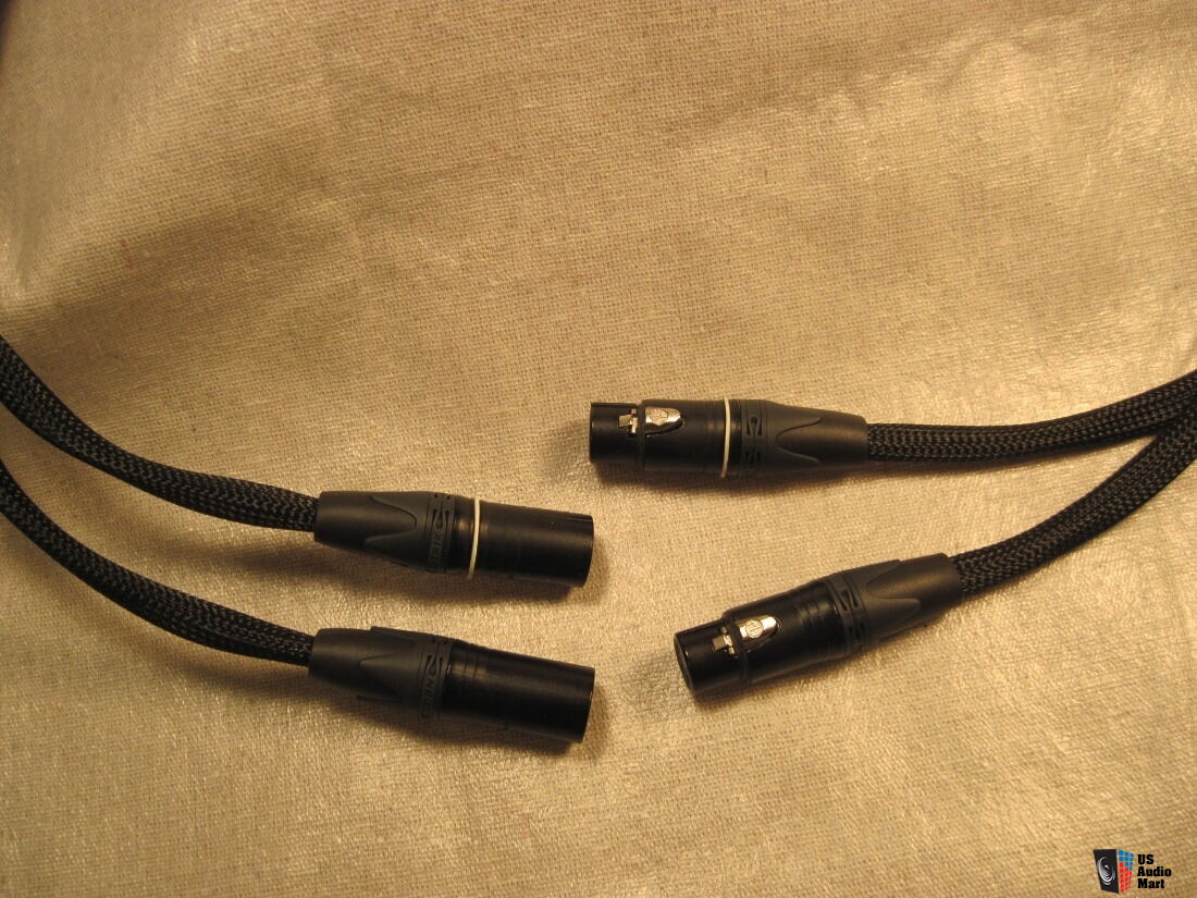 Canare XLR Interconnects (Pair) - Double Run of L-4E5C Starquad Cable ...