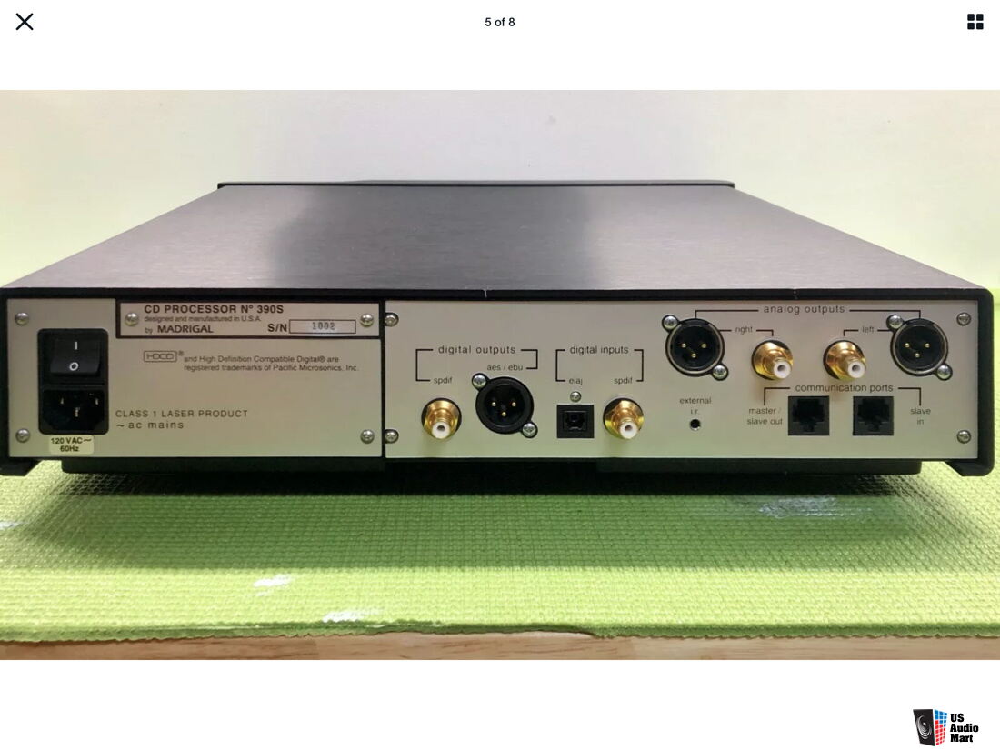 Mark Levinson 390S CD Player/Pre-Amp Photo #2871421 - US Audio Mart