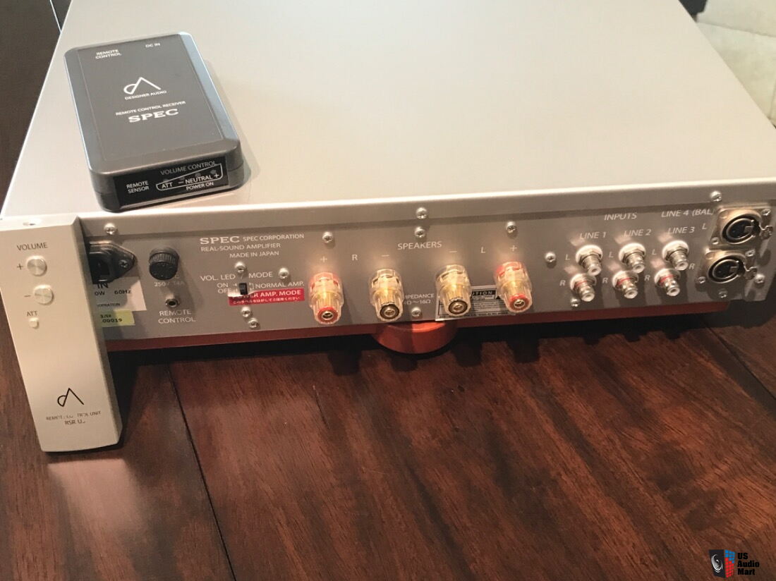 SPEC Corp RSA-M3/EX Super High End.absolutely wonderful integrated amp ...