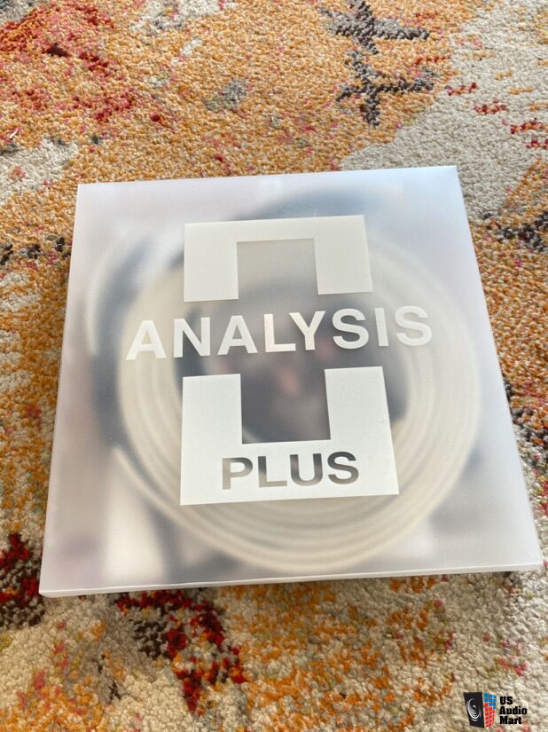 Analysis Plus Big Silver Oval Speaker Cable 10 ft pair Dealer Ad - US ...
