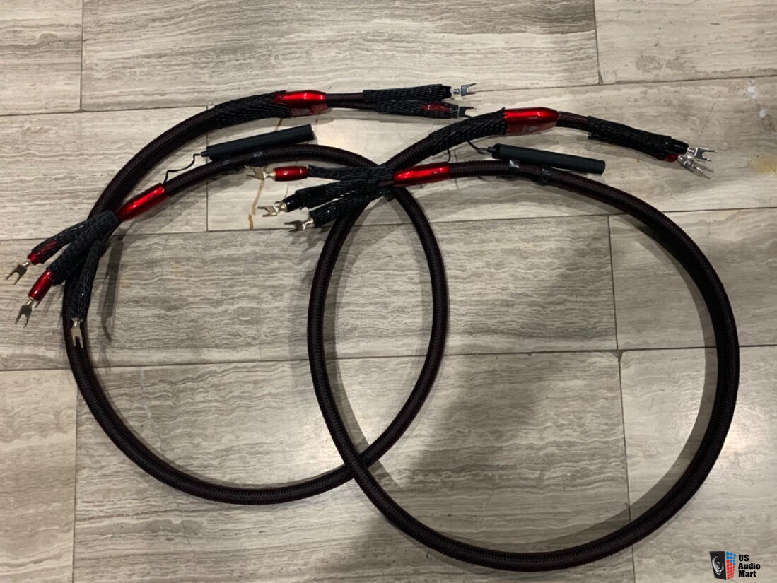 Audioquest REDWOOD Bi-Wire 6Ft Speaker Cable For Sale - US Audio Mart