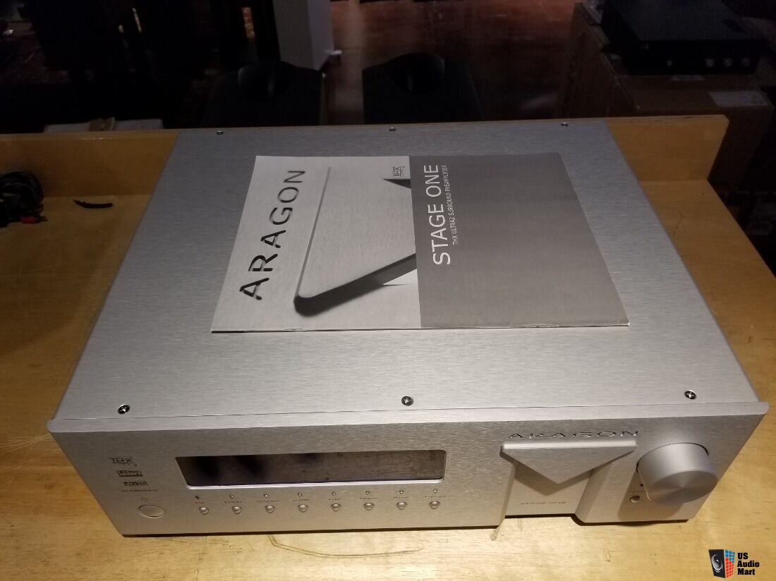 Aragon Stage One Surround Processor & Pre-Amp - Silver w/ Box & Manual ...