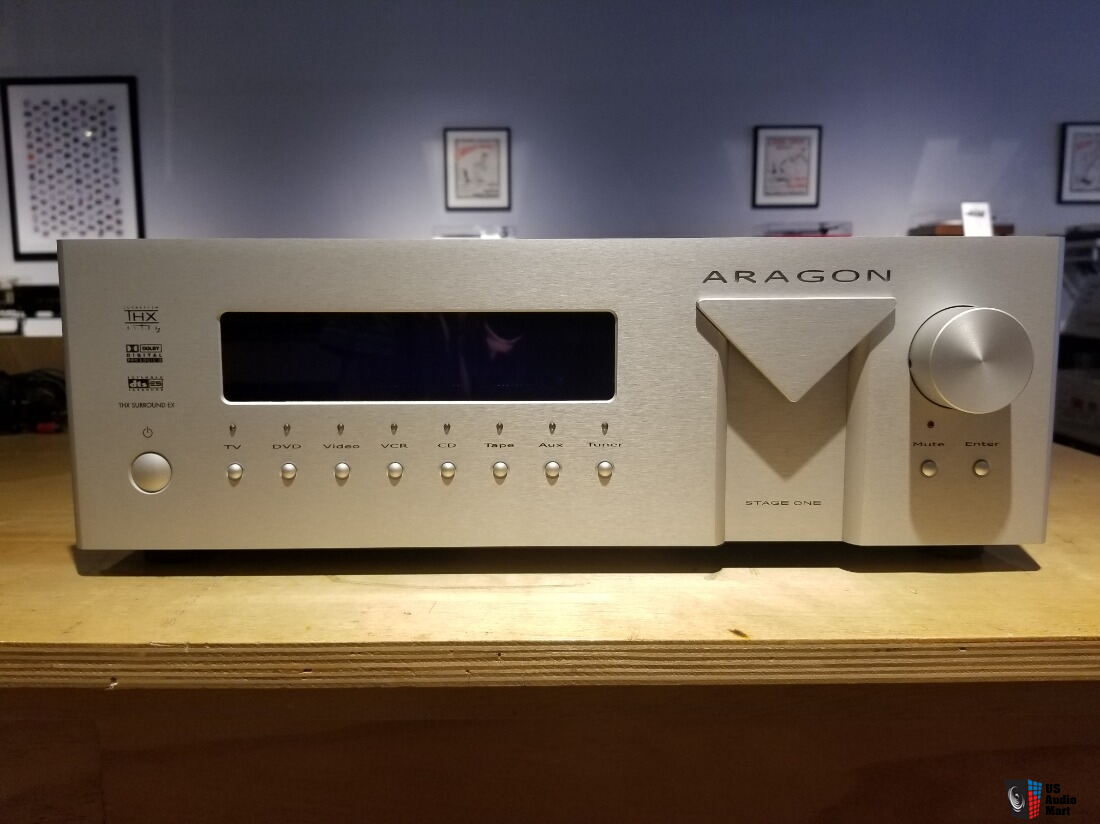 Aragon Stage One Surround Processor & Pre-Amp - Silver w/ Box & Manual ...