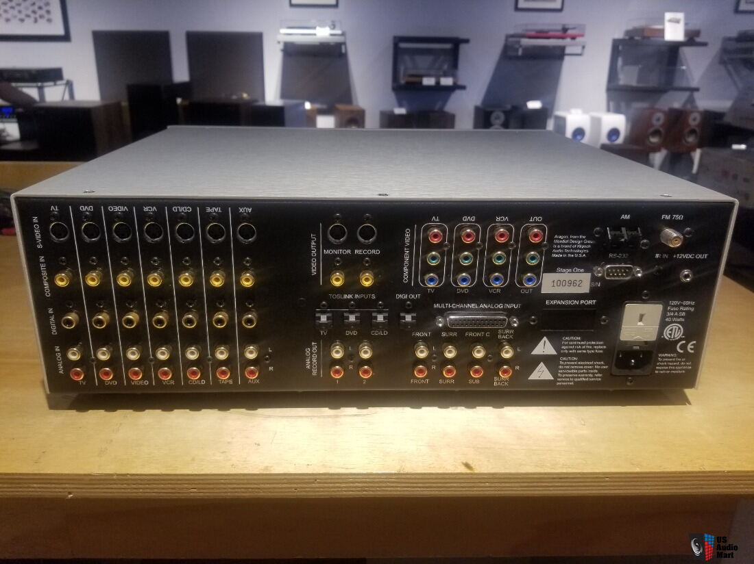 Aragon Stage One Surround Processor & Pre-Amp - Silver w/ Box & Manual ...