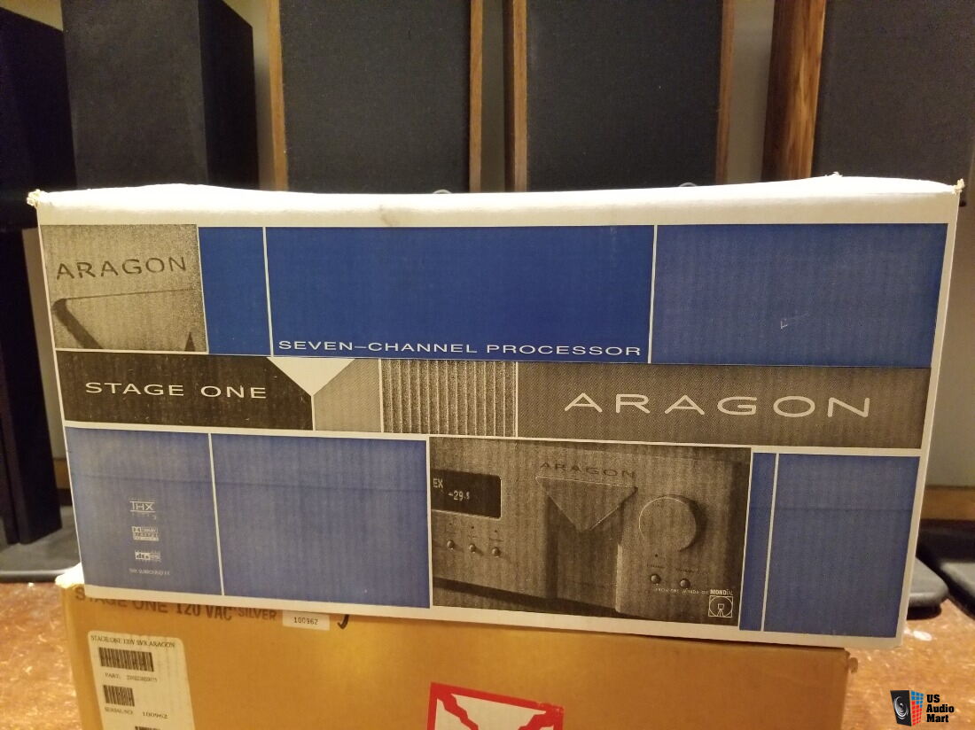 Aragon Stage One Surround Processor & Pre-Amp - Silver w/ Box & Manual ...