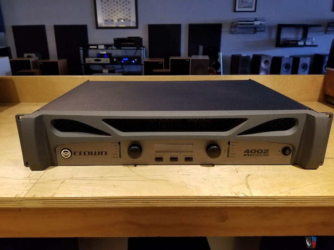 Crown XTi 4002 Power Amplifier 1200W Stereo - Cleaned & Tested Dealer ...