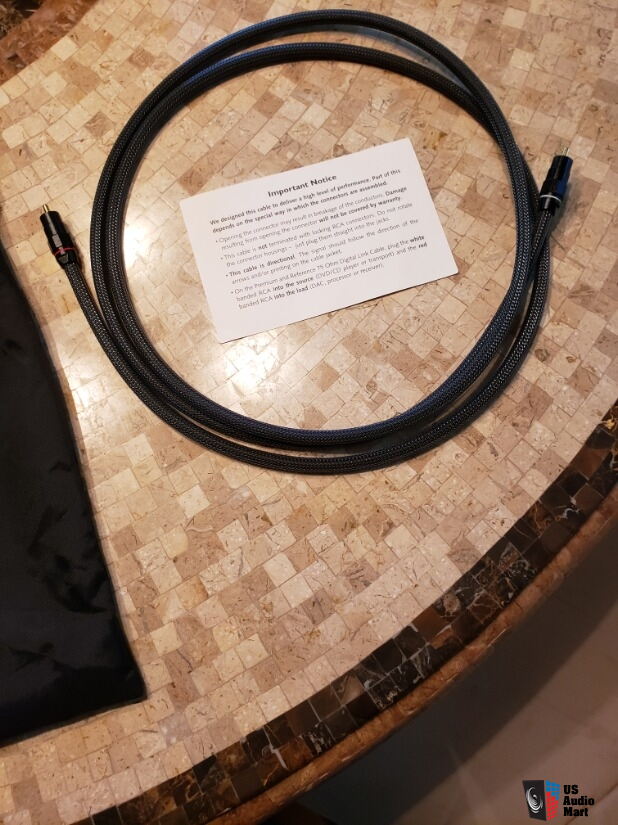 Transparent Premium G5 2m 75 ohm Digital Link cable RCA-RCA Photo ...