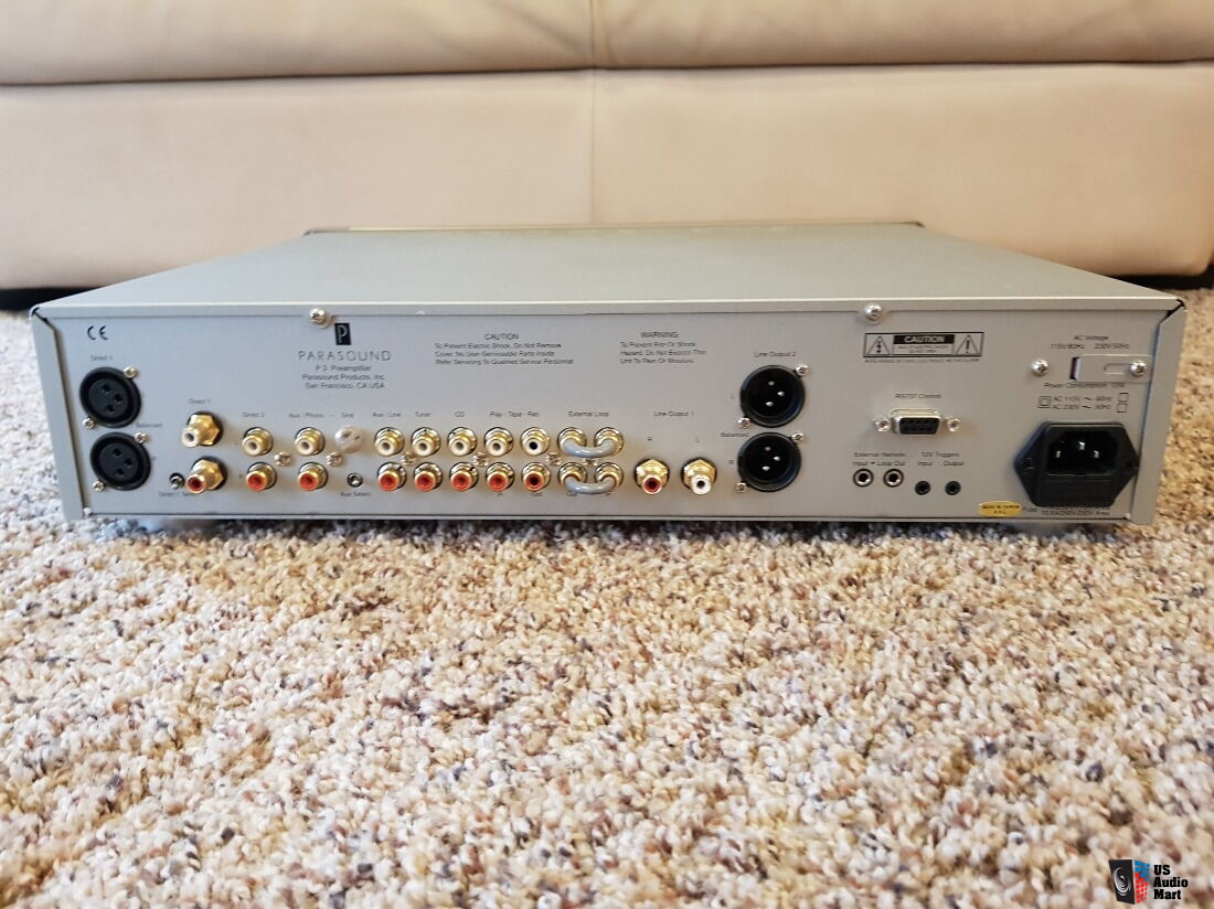 Parasound Halo P3 Preamplifier - Excellent! Original Remote Included ...
