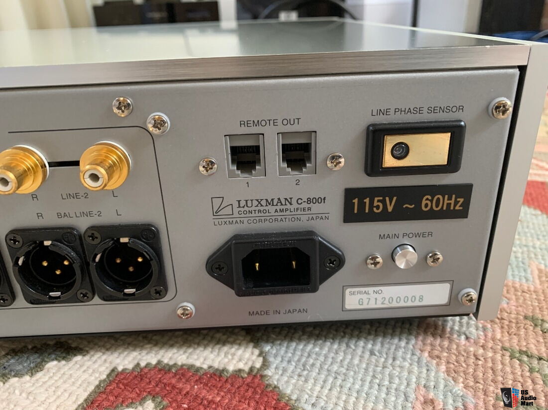 Luxman C 800f Pre-amp MINT Photo #2883014 - US Audio Mart