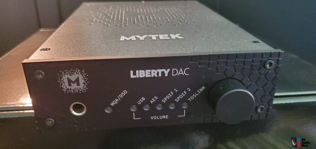 Mytek Liberty DAC Headphone Amplifier MQA For Sale - US Audio Mart