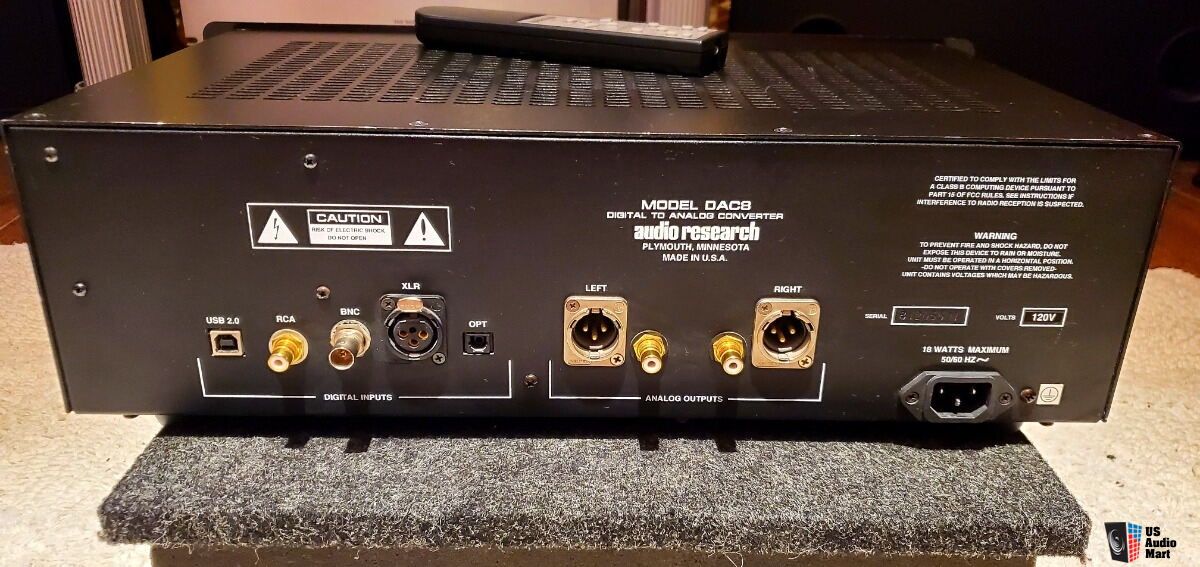 Audio Research DAC-8 Photo #2884000 - US Audio Mart