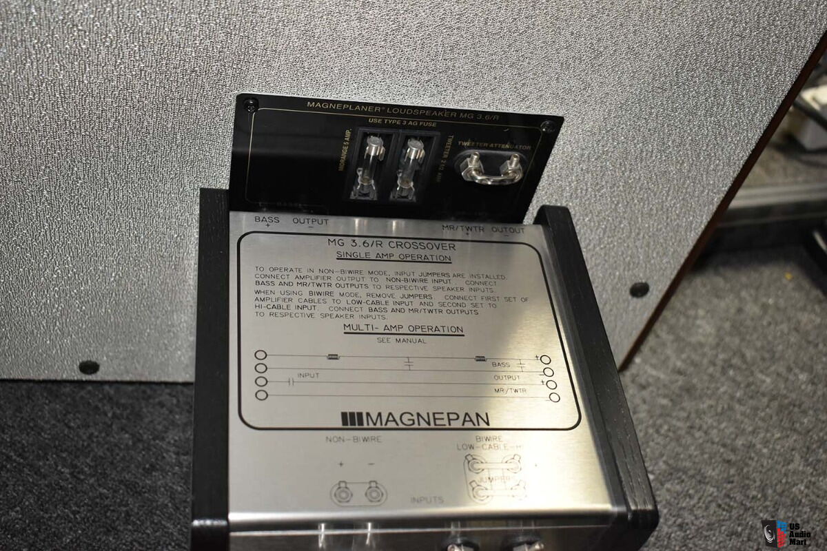 Magnepan Magneplanar MG3.6/R 3.6R Pair of Speakers Photo #2887485 - US ...
