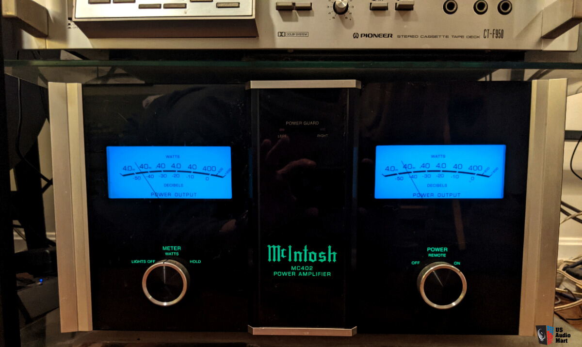 McIntosh MC402 Stereo Power Amplifier: The Finest. PRICE DROP ...