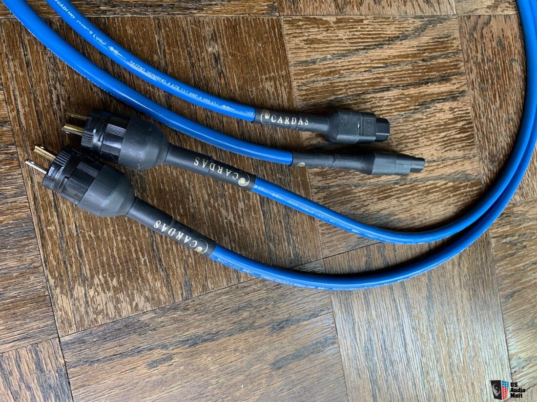 Cardas Quadlink 2 meter power cords Photo #2890530 - US Audio Mart