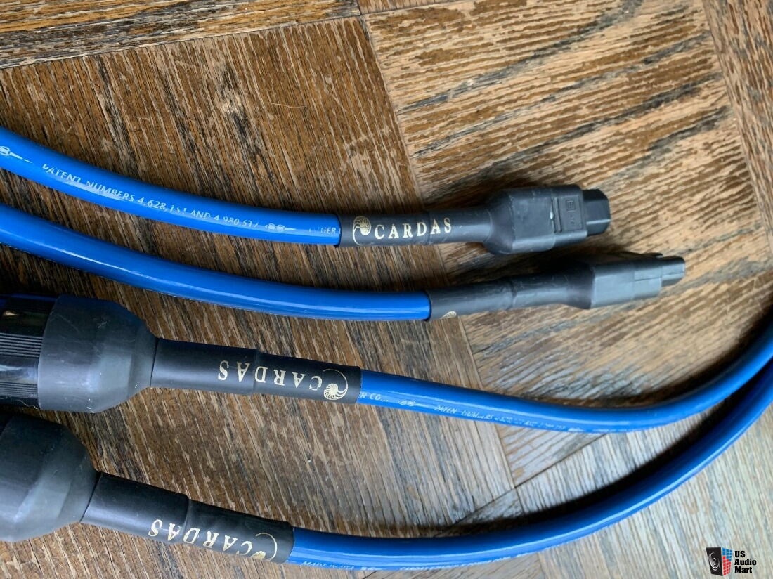 Cardas Quadlink 2 meter power cords Photo #2890529 - US Audio Mart
