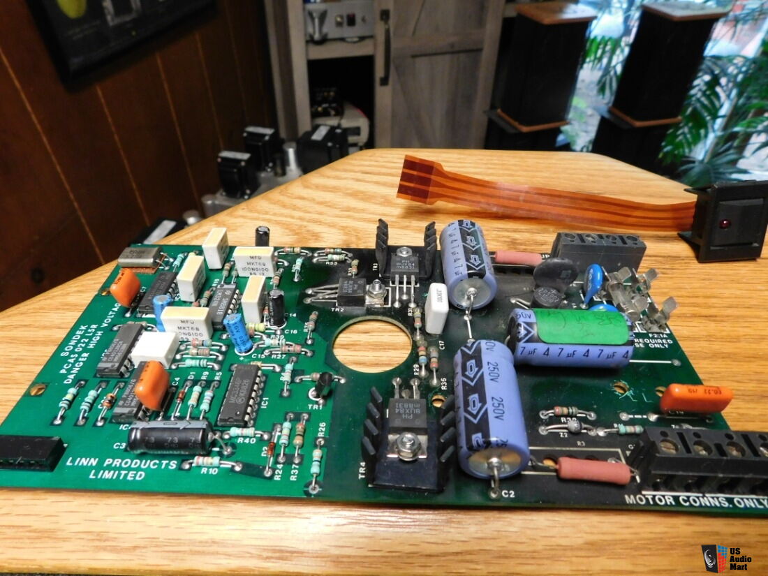 Linn LP12 Valhalla motor control circuit board with switch Photo ...