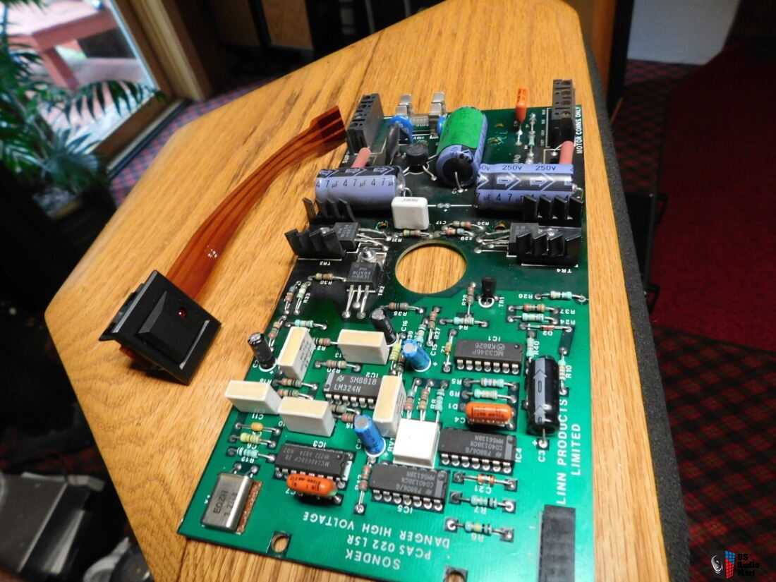 Linn LP12 Valhalla motor control circuit board with switch Photo ...