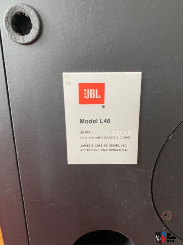 JBL L46 - Brand New Woofer Surrounds and Grille Fabric Photo #2896343 ...