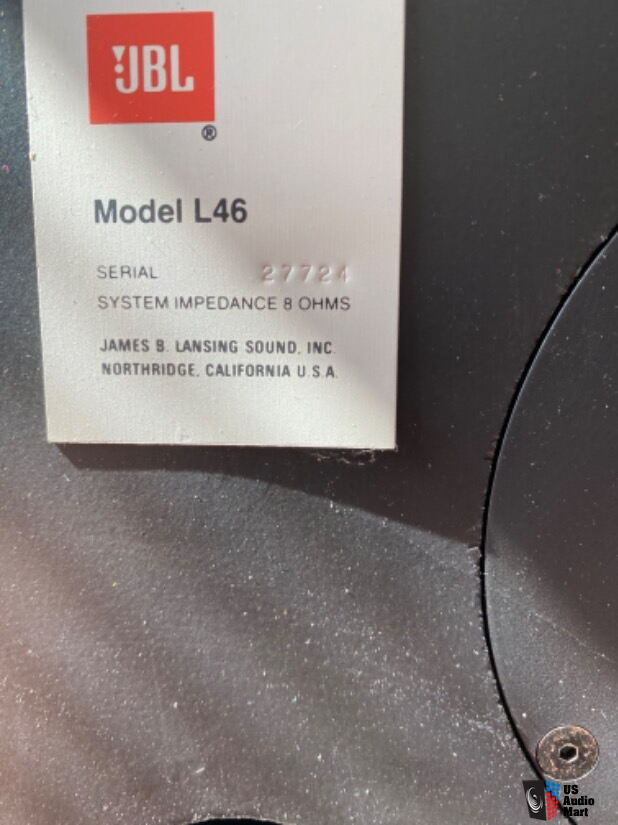 JBL L46 - Brand New Woofer Surrounds and Grille Fabric Photo #2896345 ...