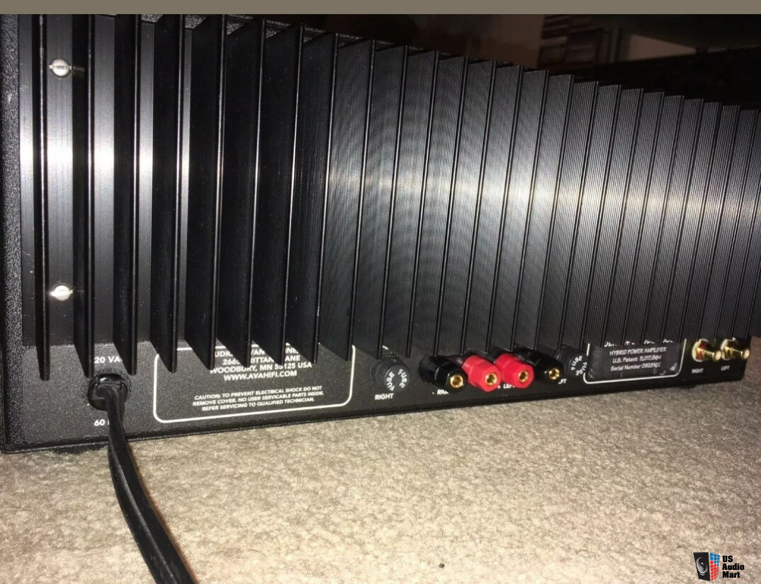 AVA Van Alstine Ultra+ Double 350 Hybrid Tube Power Amplifier Photo ...