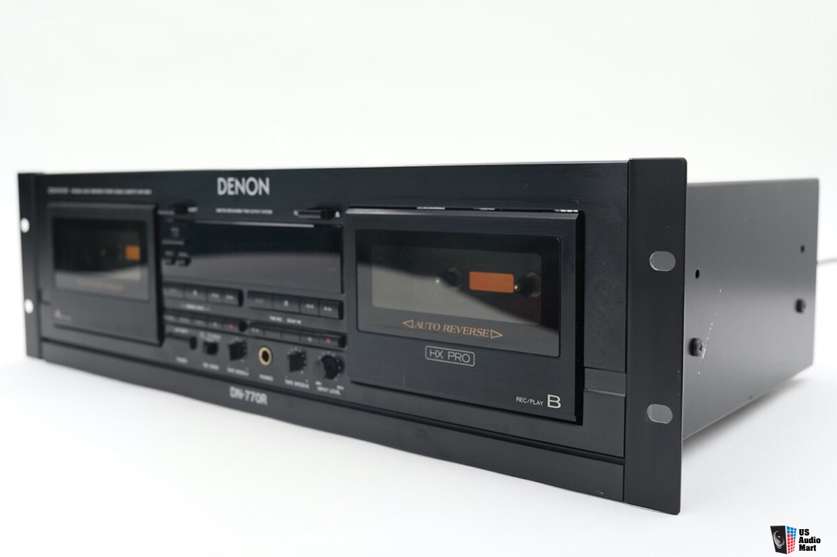 Denon Dual Professional Cassette Deck - DN-770R - Excellent Photo ...