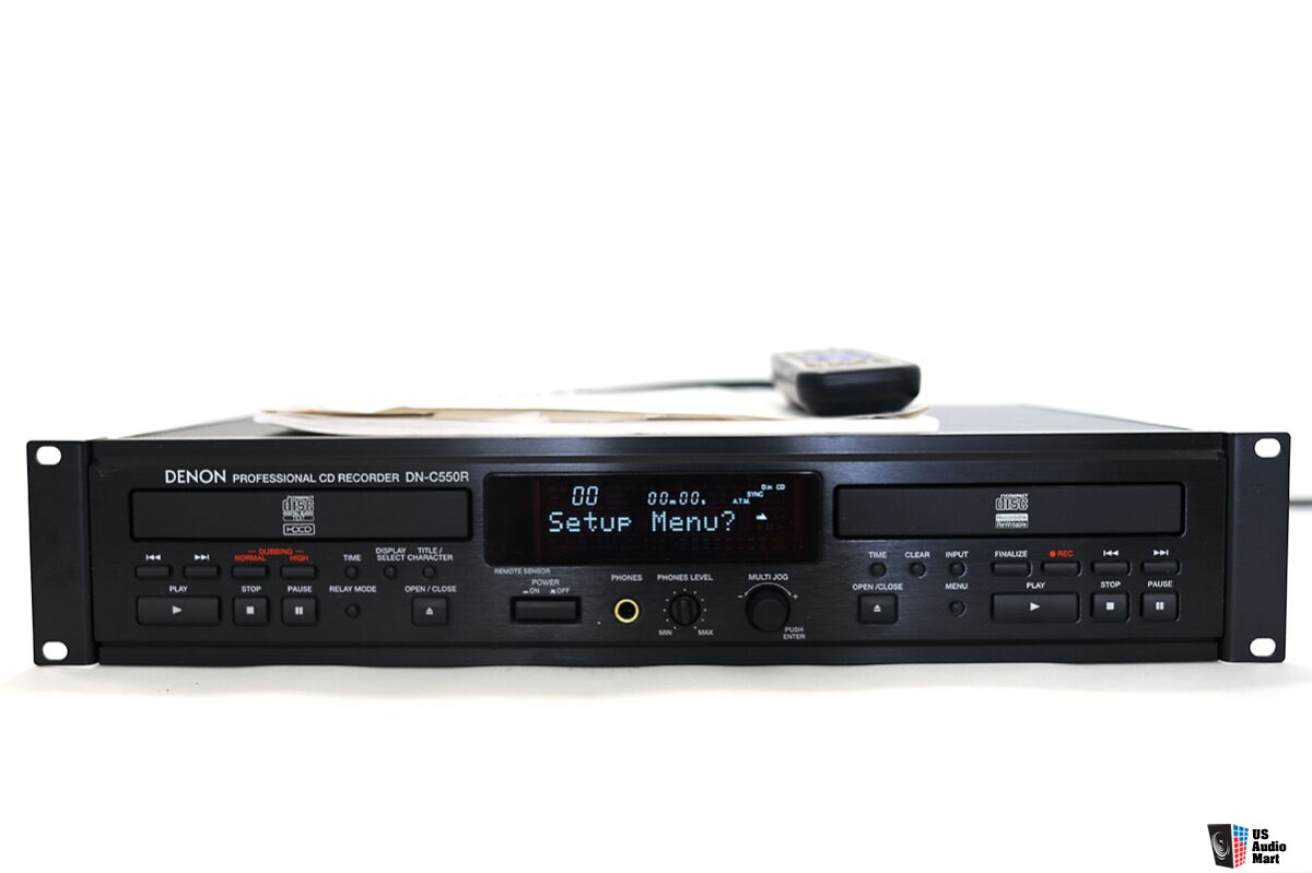 Denon Professional CD Recorder | With Remote and Instruction Manual ...
