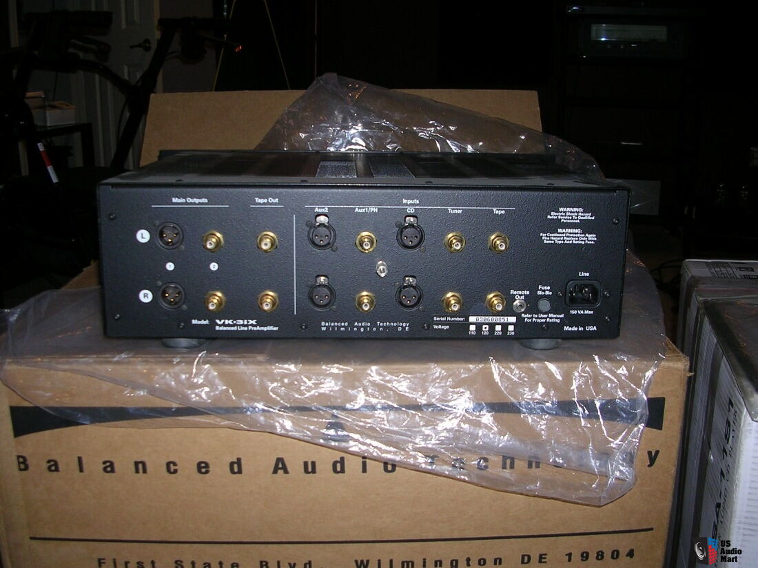 BAT VK-3iX Tube Line Stage Preamp $1,700.00 Photo #2903322 - US Audio Mart