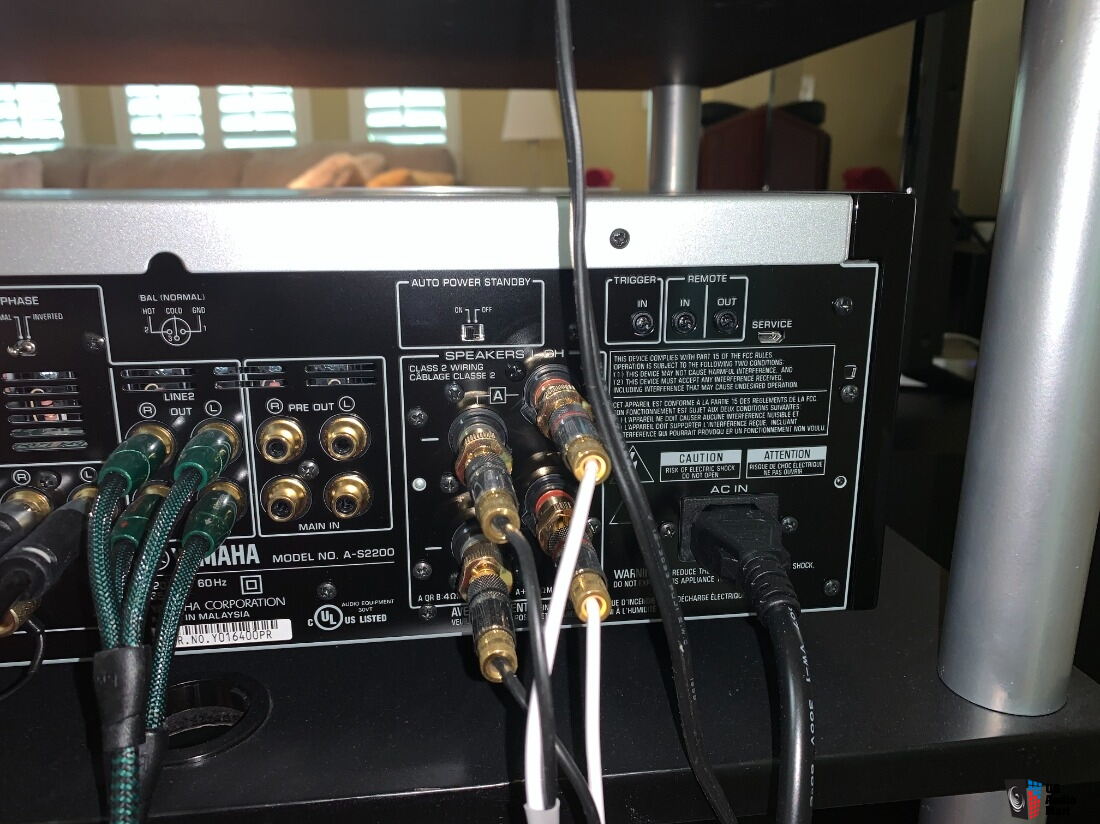 Yamaha A-S2200 Integrated Amplifier Silver 2020 Model MINT with Box and ...