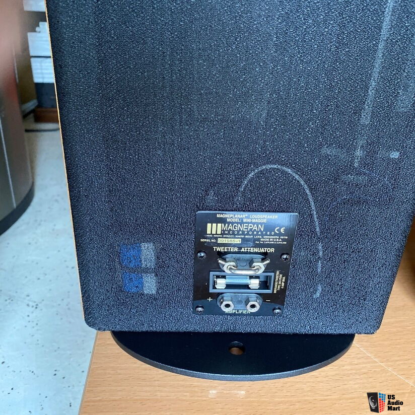 Magnepan MINI MAGGIE + DWM - Ultra high resolution TRUE RIBBON 3 ...