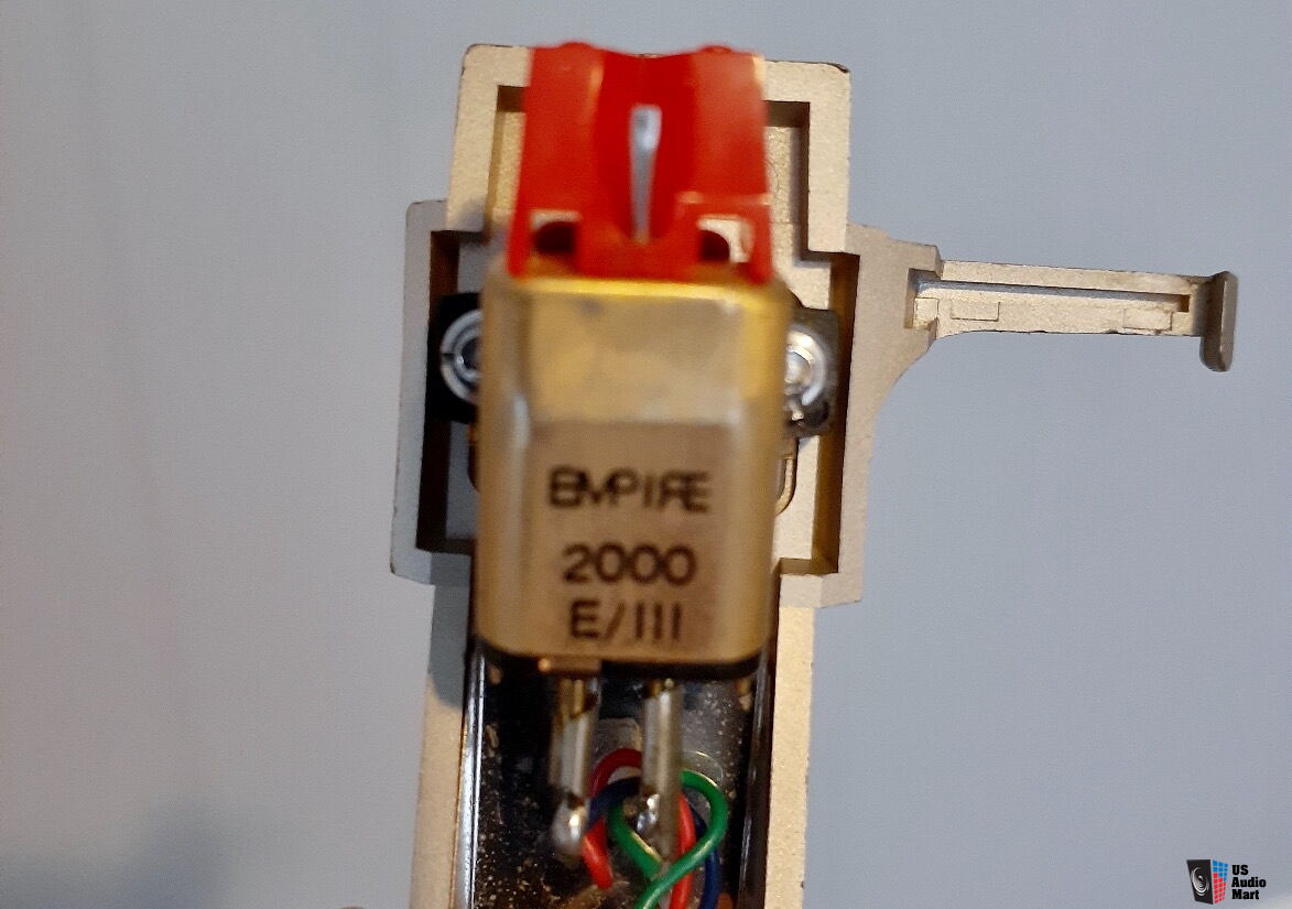Empire 2000 E/III cartridge w/ new stylus Photo #2907715 - US Audio Mart