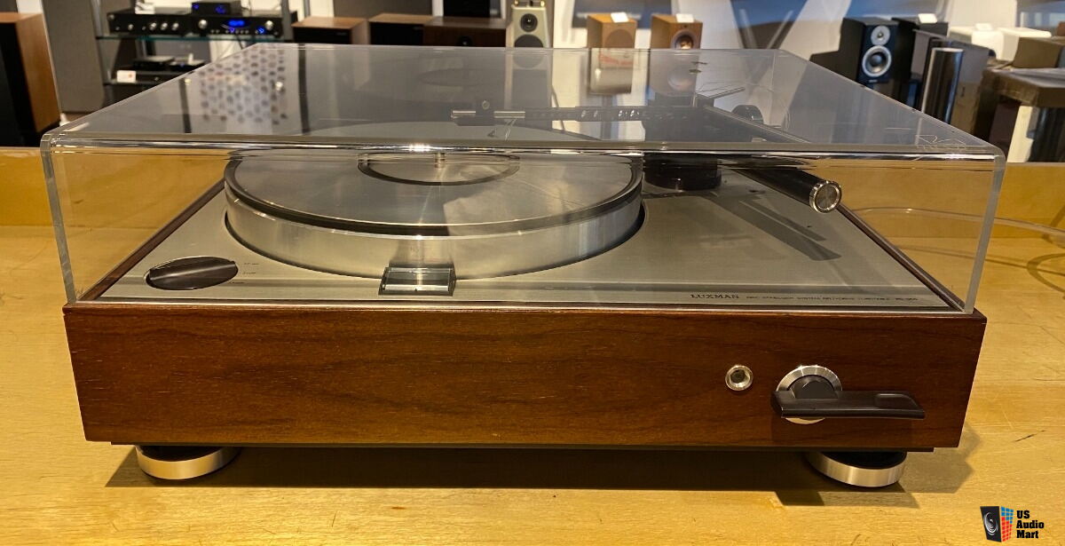 Luxman PD-300 Disc Stabilizer Air Supply Turntable w/ Unknown HES ...