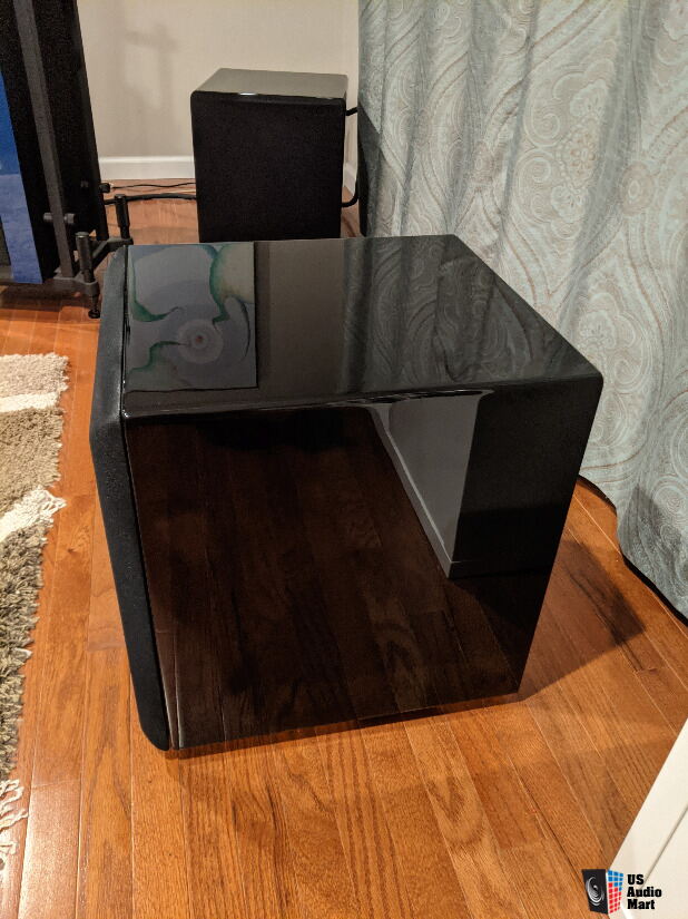 Rythmik Audio E15 SE Piano Gloss Black Sealed Subwoofer with high power ...