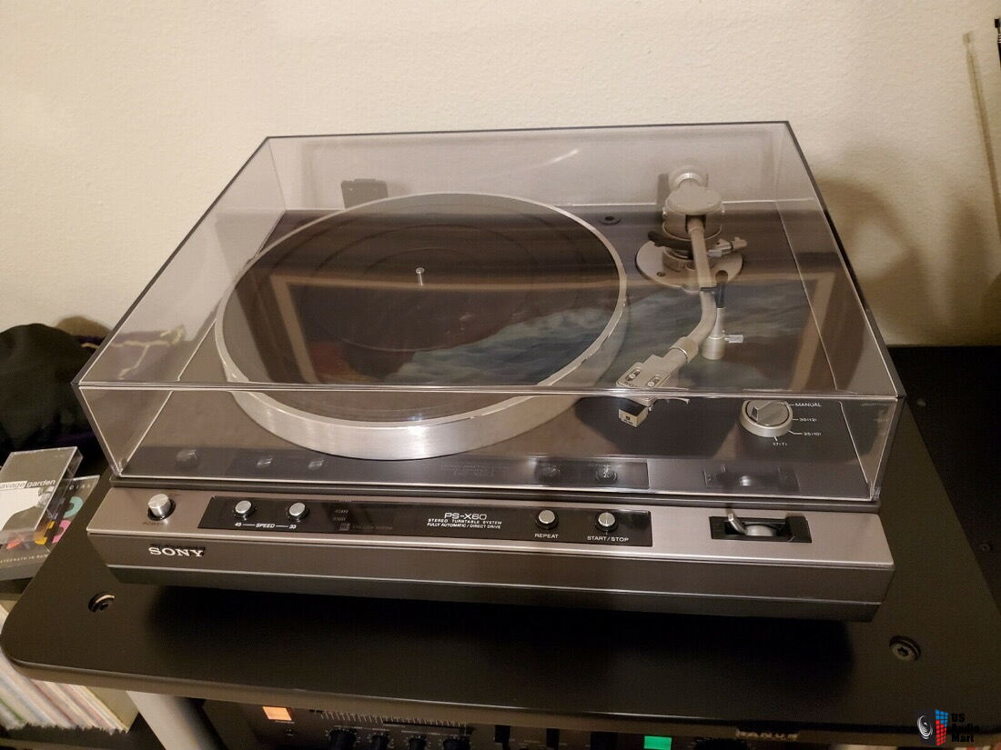 Sony PS-X60 Automatic turntable restored and recapped Photo #2915063 ...