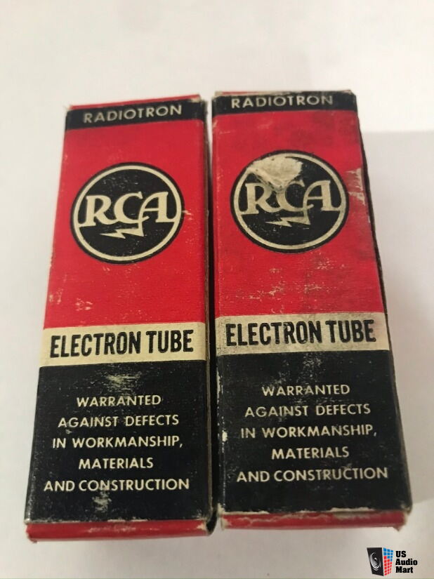 Pair RCA 12BH7A Vacuum tubes For Sale - US Audio Mart