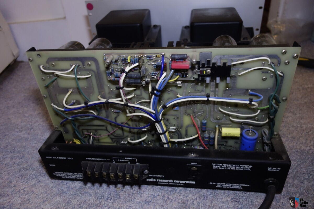 Audio Research Classic 150 Monoblock Amplifier Pair for Repair Photo ...