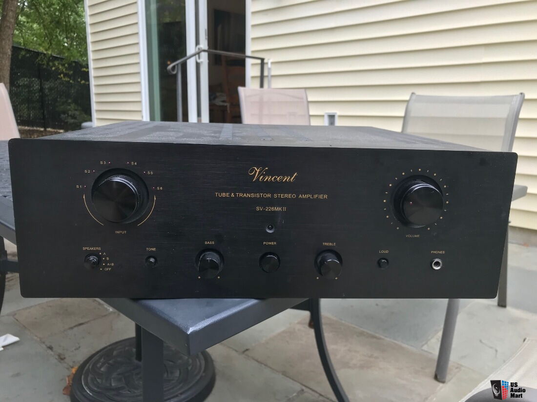 Vincent SV-226 Mk II Hybrid Integrated Amp Photo #2917678 - US Audio Mart