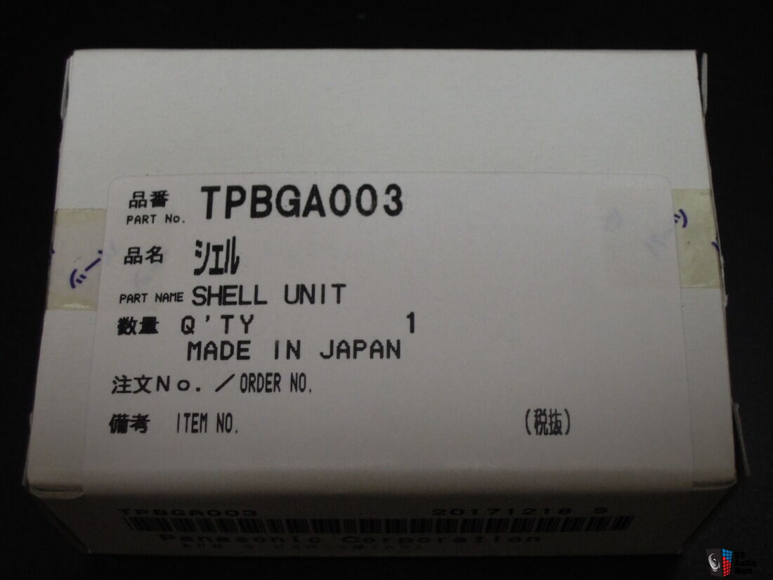 OEM Technics Headshell TPBGA003 Turntable SL-1200 G/GR Made in Japan ...