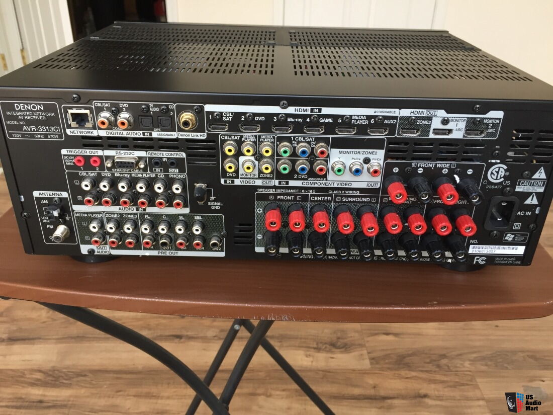 Dennon AVR3313CI 7.2 Home Theater Receiver Photo #2921753 - US Audio Mart